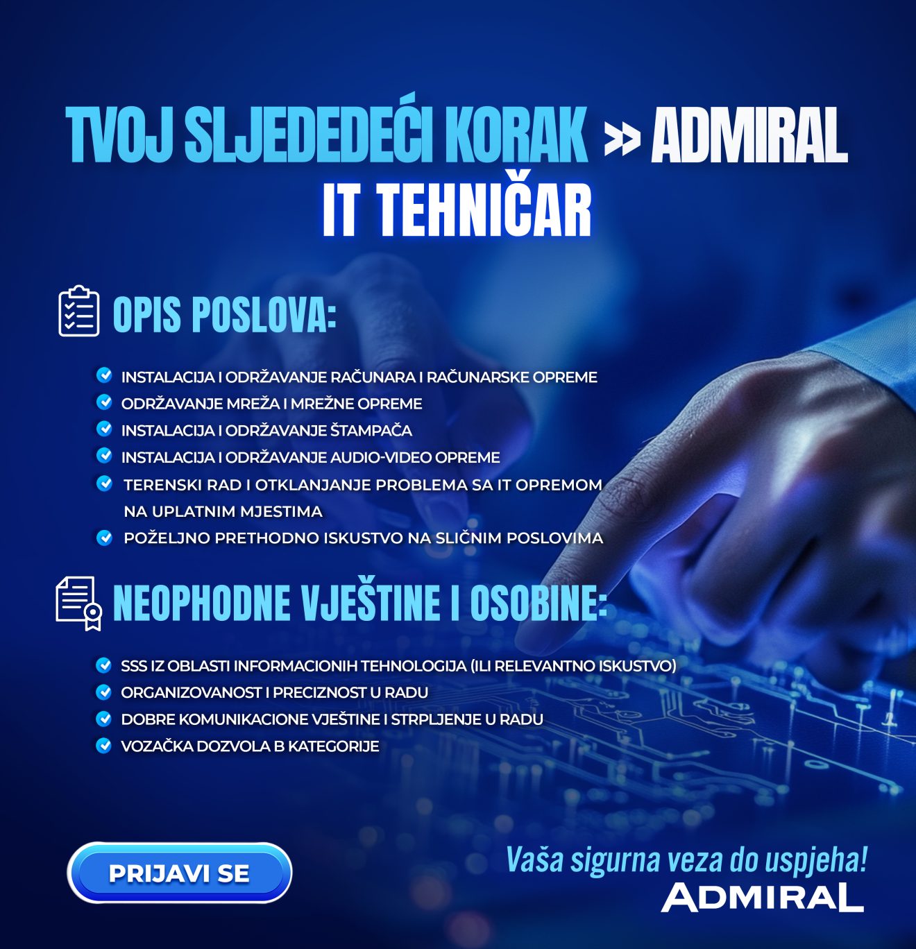 IT Tehničar - Posao Banjaluka.com